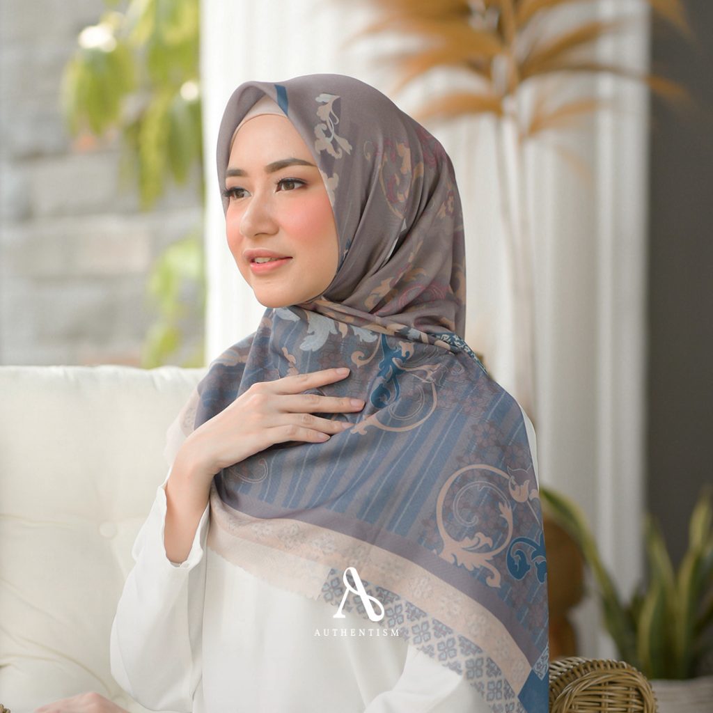 Violet Wave Scarf - Authentism