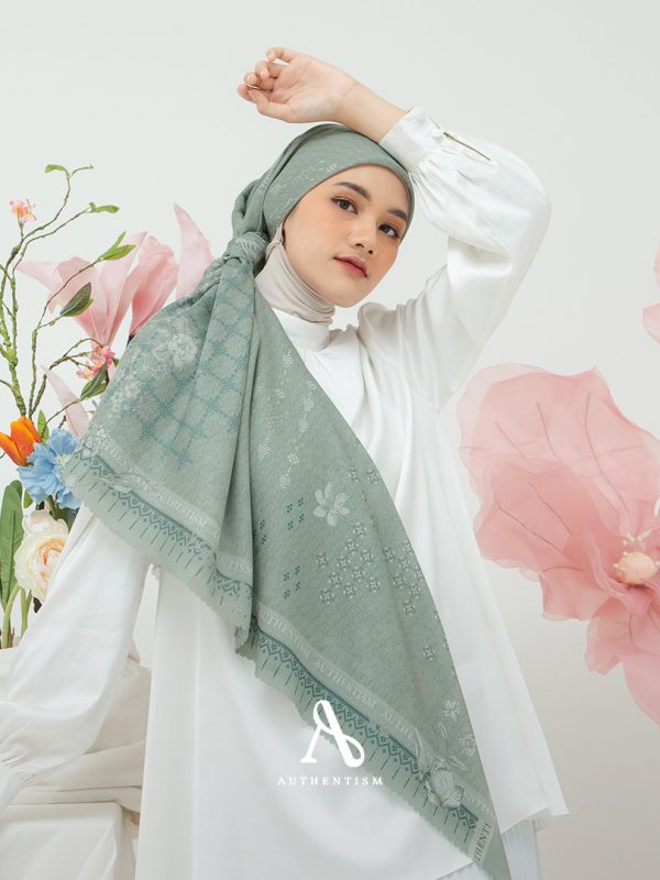 Florence Misty Jade Scarf - Authentism